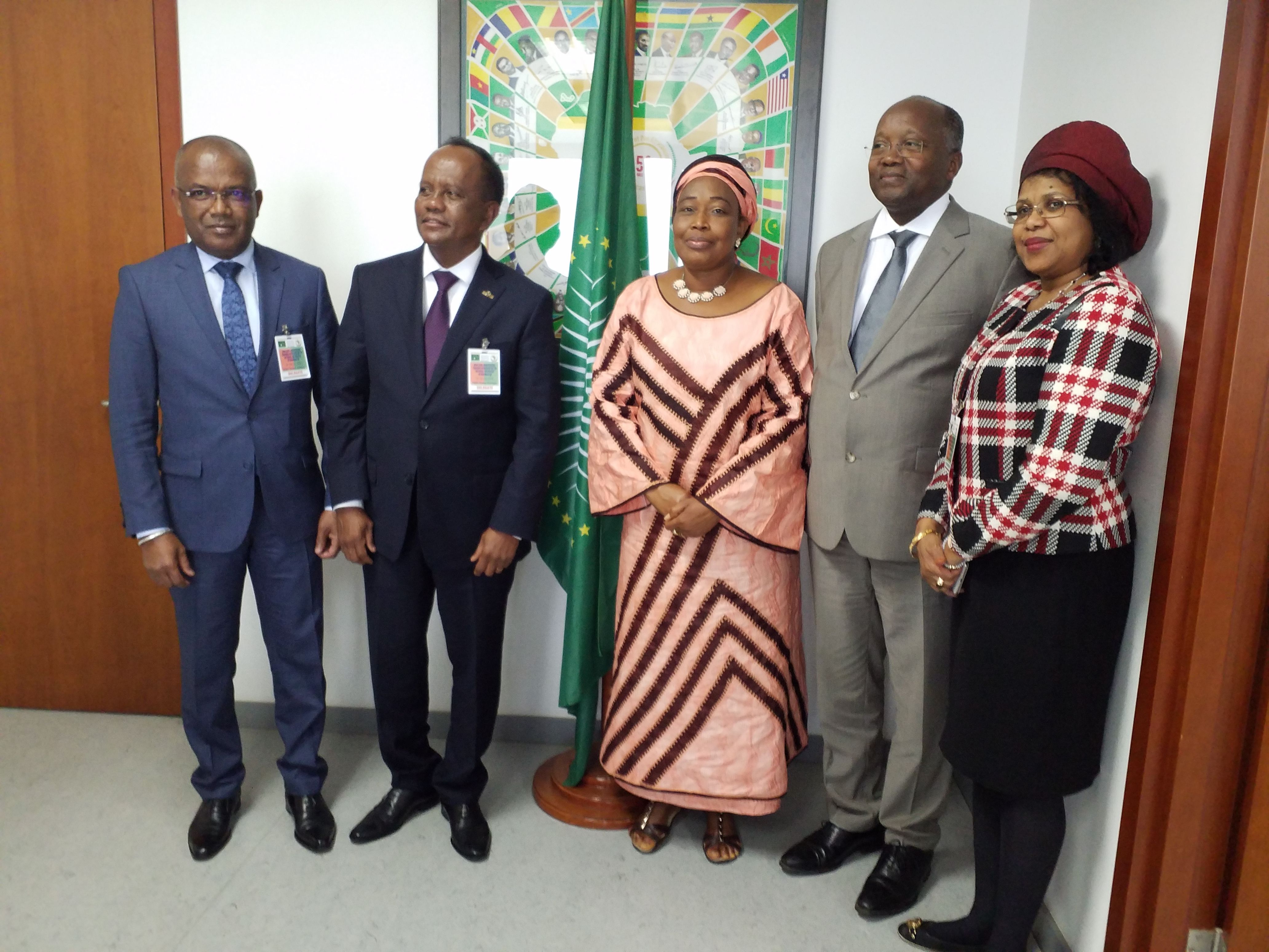 H.E. Minata Samate Cessouma, Commissioner for Political Affairs (M) in ...