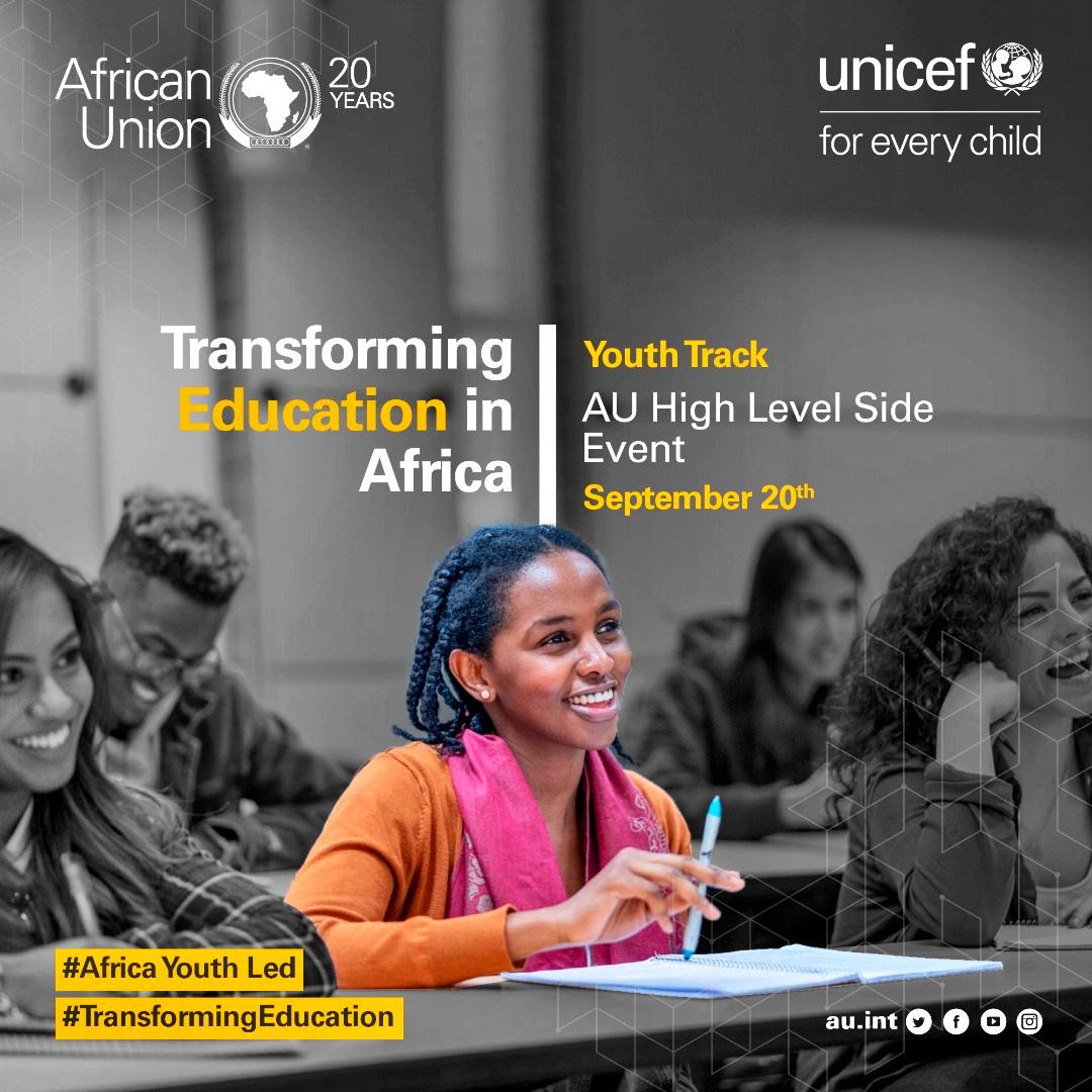 High Level Side Event On “transforming Education In Africa” At The